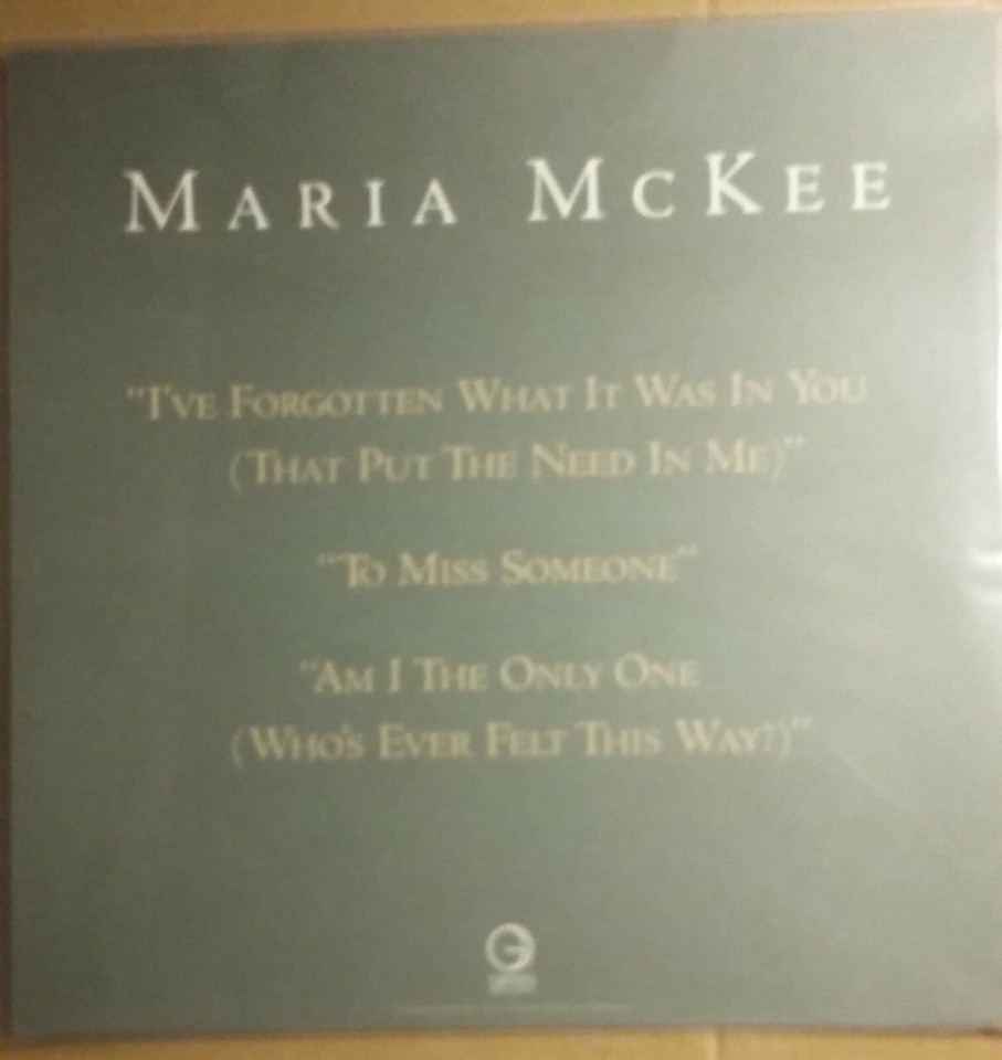 RARE Promotional Flat - 12 x 12 - MARIA McKEE - 1989 - Lone Justice | eBay
