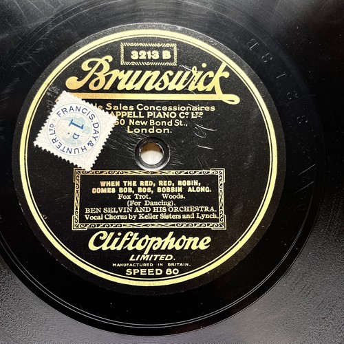 BEN SELVIN’S ORCH + KELLER SISTERS & LYNCH ‘WHEN THE RED RED ROBIN ...