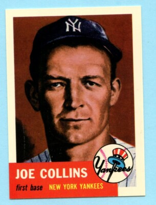 1953 Topps Archives #9 Joe Collins - New York Yankees | eBay
