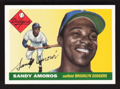 1995 Topps Archives Brooklyn Dodgers #98 Sandy Amoros Brooklyn Dodgers ...