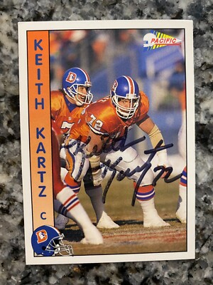 Keith Kartz Signed DENVER BRONCOS Card | eBay