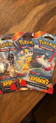 pokemon card Packs (Surging Sparks) x3 | eBay
