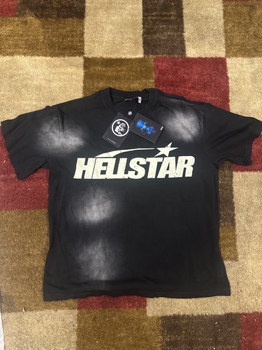 BRAND NEW HELLSTAR TAGS LARGE T-shirt black NFC | eBay
