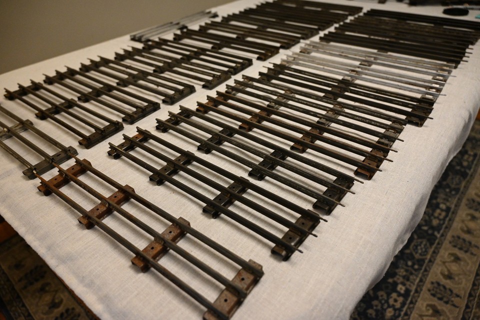 Prewar American Flyer / Lionel Standard Gauge 3-rail straight track | eBay