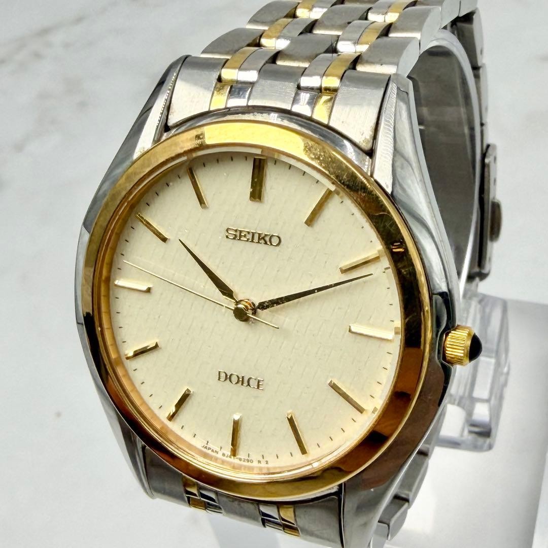 Seiko Dolce 8J41-6160 Men's Quartz Watch New Battery … - Gem