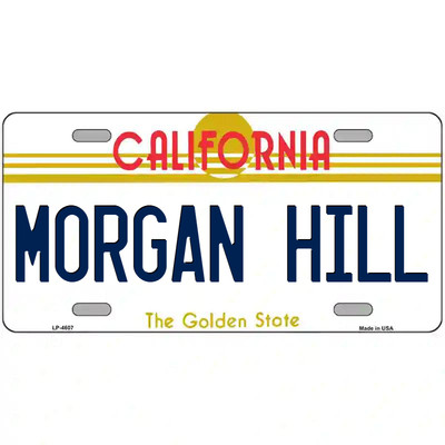 Morgan Hill California 24" X 12" Large Metal Sign | eBay