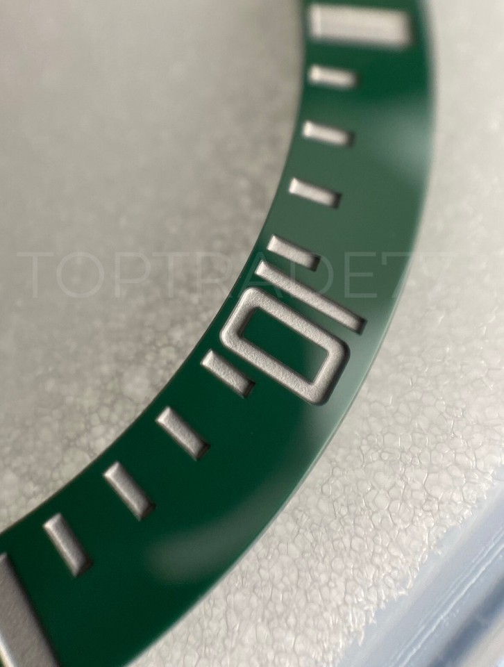 STARBUCKS Green mk1 Ceramic Bezel Insert For 41mm Rolex Submariner ...