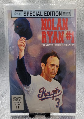 Nolan Ryan The Unauthorized Biography Limited Edition Comic #1! | eBay