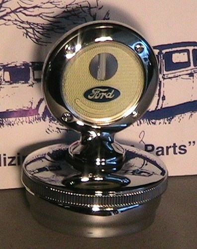 1930-1931 Model A Ford Moto Meter Radiator Cap Plain Rim Style with ...