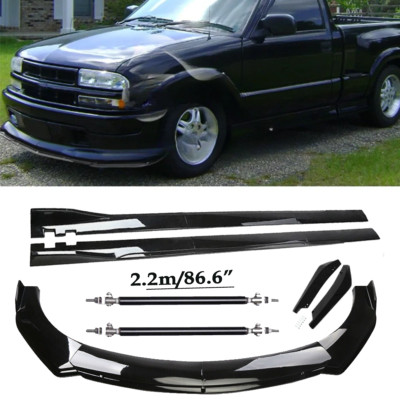 For Chevrolet Chevy S10 Front Bumper Spoiler Body Kit /Side Skirt/Strut ...