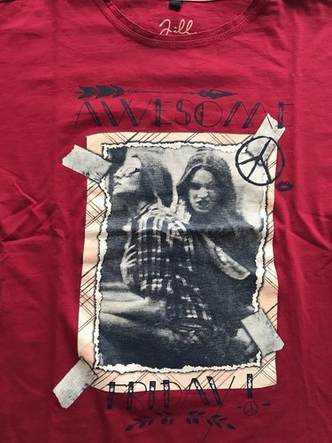 Jill T-Shirt Gr.140-Mega Schnitt-Neu-Awesome Friday-Top Shirt in Rot ...