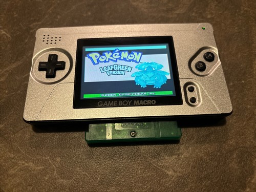 Nintendo Game Boy Macro Console W/ Boxy Pixel Faceplate and pokemon ...
