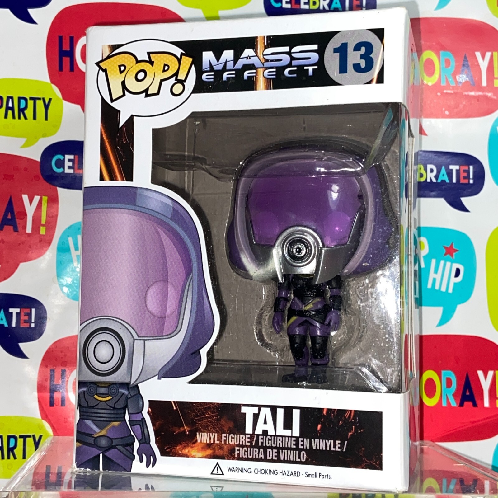 AUTOGRAPHED AUTHENTIC Tali Mass Effect Funko Pop Games 13 + Protector ...