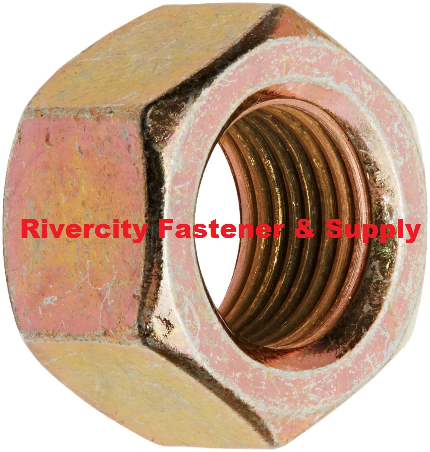 (5) 5/8-18 Grade 8 Left Hand / Reverse Thread Nuts 5/8x18 Nuts Fine ...