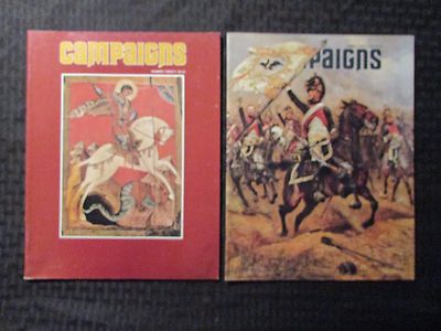 1979 CAMPAIGNS Military Miniatures Magazine #20 21 LOT of 2 VG 4.0 | eBay