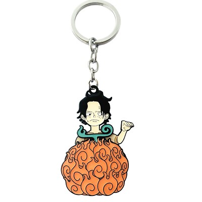 One Piece, Anime, Ace, Keychain | eBay
