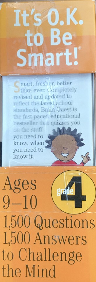 Brain Quest Grade 4 by Susan Bishay and Chris Welles Feder (2005, Book ...