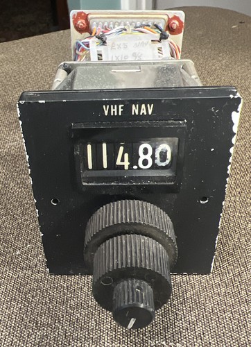 King VHF NAV Control Panel - Type 114-20 | eBay