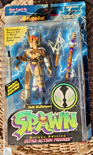 1995 Todd McFarlane Spawn Angela Action Figure Deluxe Edition for sale ...