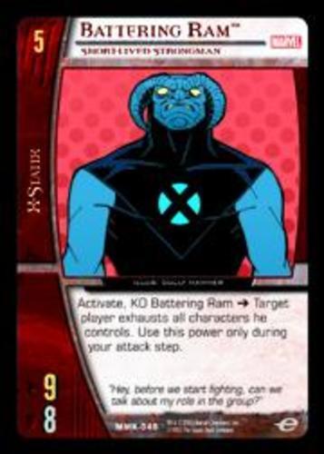 VS System: Battering Ram, Short-Lived Strongman [Played] Marvel Knights ...