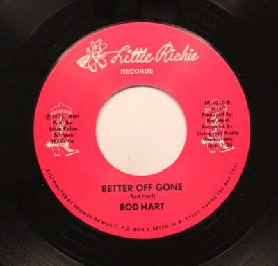 Country Nm! 45 Rod Hart - Better Off Gone / C.B. Savage On Little ...