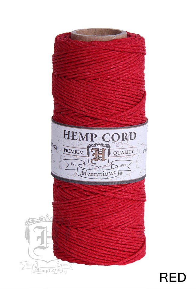 1MM Solid Polished Hemp Twine Hemptique Cord Macrame String 20lbs ...