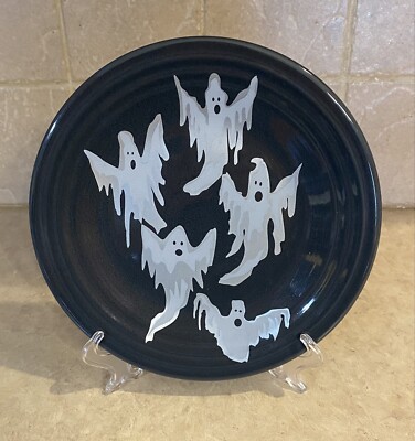 Fiesta Ghosts Lunch Plate~Halloween~Fiestaware | eBay