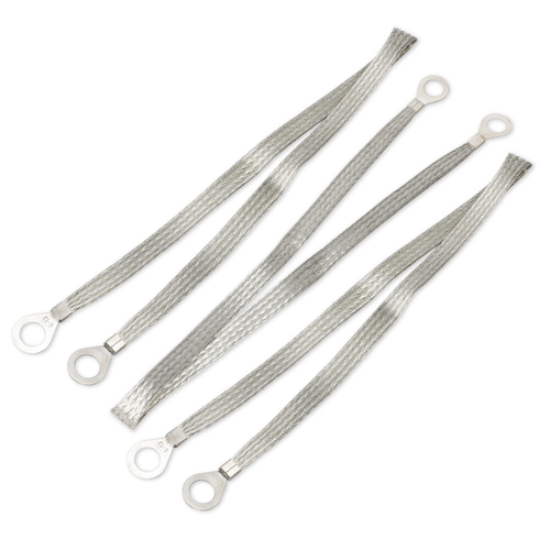 3PCS Universal Car Truck RV Engine Braided Ground Straps 24" x 1/2" 1/2 ...