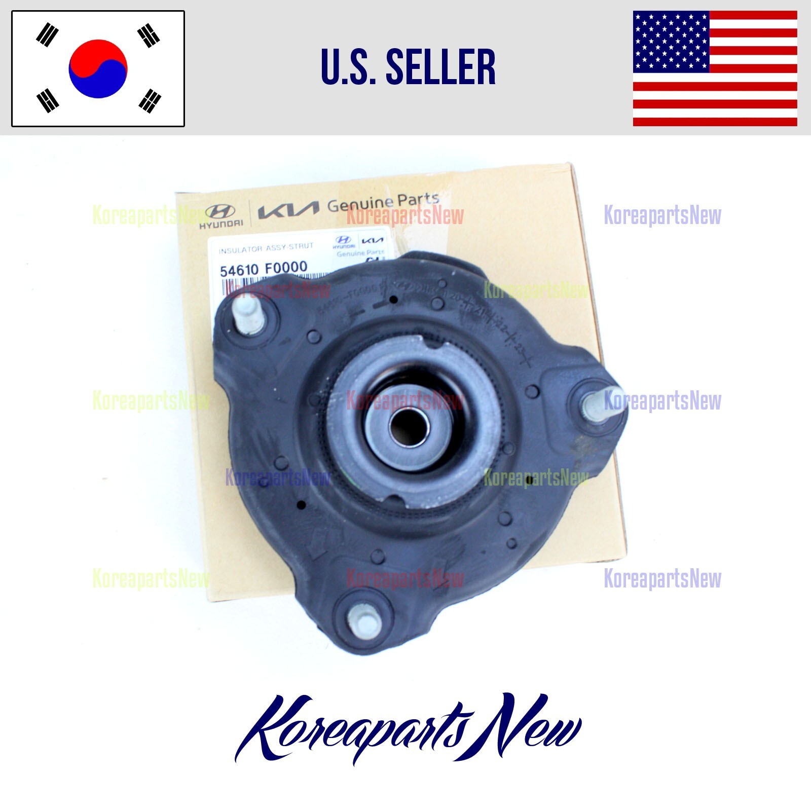 FRONT Suspension Insulator Strut Mount 54610F0000 ⭐OEM⭐ Hyundai Kona ...