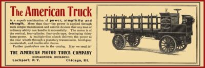 1906 American Motor Truck Co. Marquee Style NEW Metal Sign: Chicago ...
