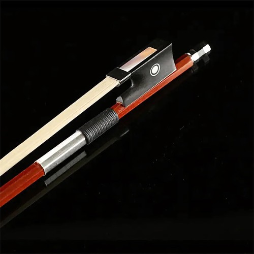 Violin Bow 1/2 Size Octagonal Stick Ebony Frog, Professional Horse Hair ...