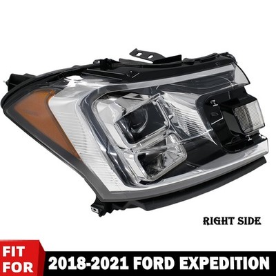 Fit Ford Expedition 2018-2021 Headlight Passenger Halogen w/Bulb Plug ...
