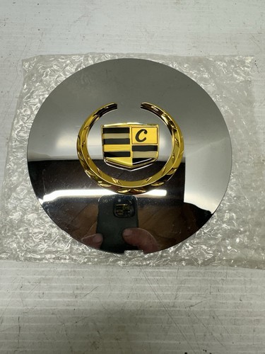 Chrome Gold Center Cap fits OEM Cadillac Deville Eldorado SLS DTS DHS ...