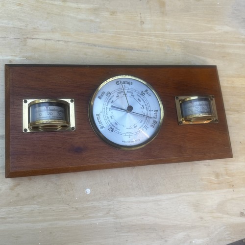 Vintage Weathermaster barometer, thermometer, and hygrometer weather ...