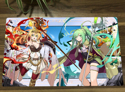 WVICM Playmat Ritual Beast Tamer Lara & Spiritual Beast Tamer Winda TCG ...