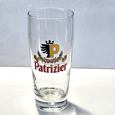 Patrizier Brau German .2L Beer Glass 5 1/2" Tall | eBay
