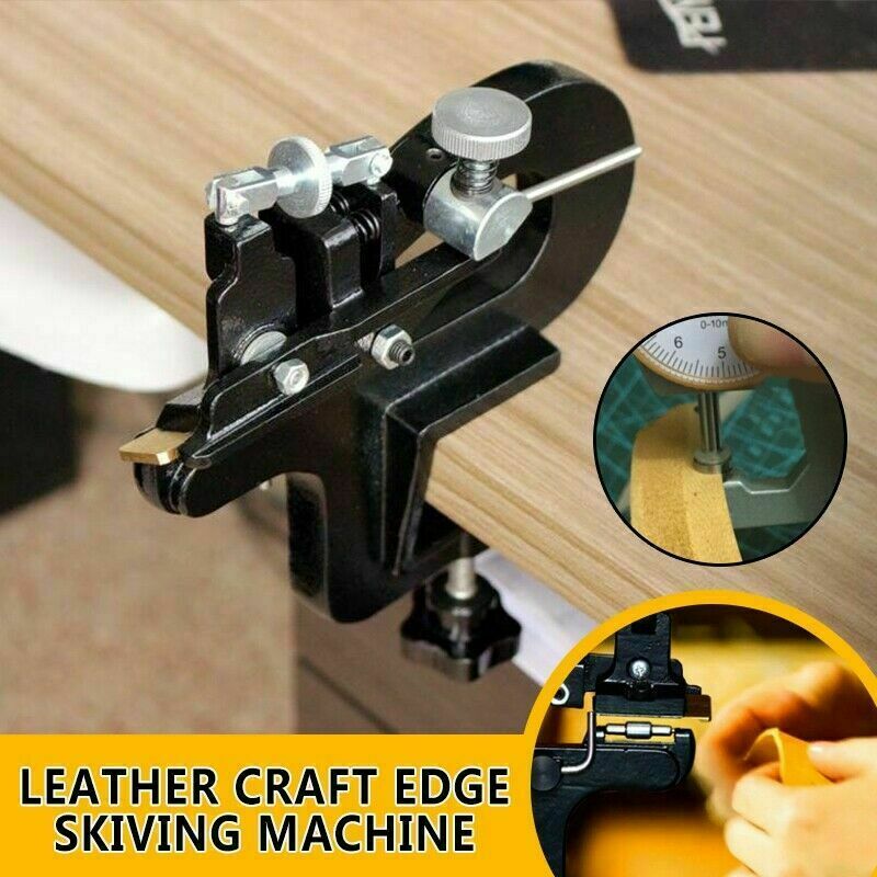 Manual Leather Craft Edge Skiving Machine Leather Splitter Skiver ...