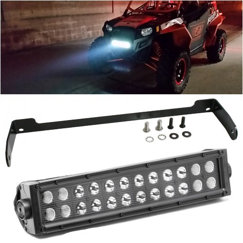 Led Light Bar Mounting Brackets For Polaris Ranger | Shelly Lighting