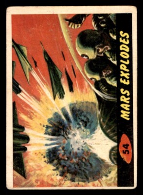 1962 Mars Attacks #54 Mars Explodes VG | eBay