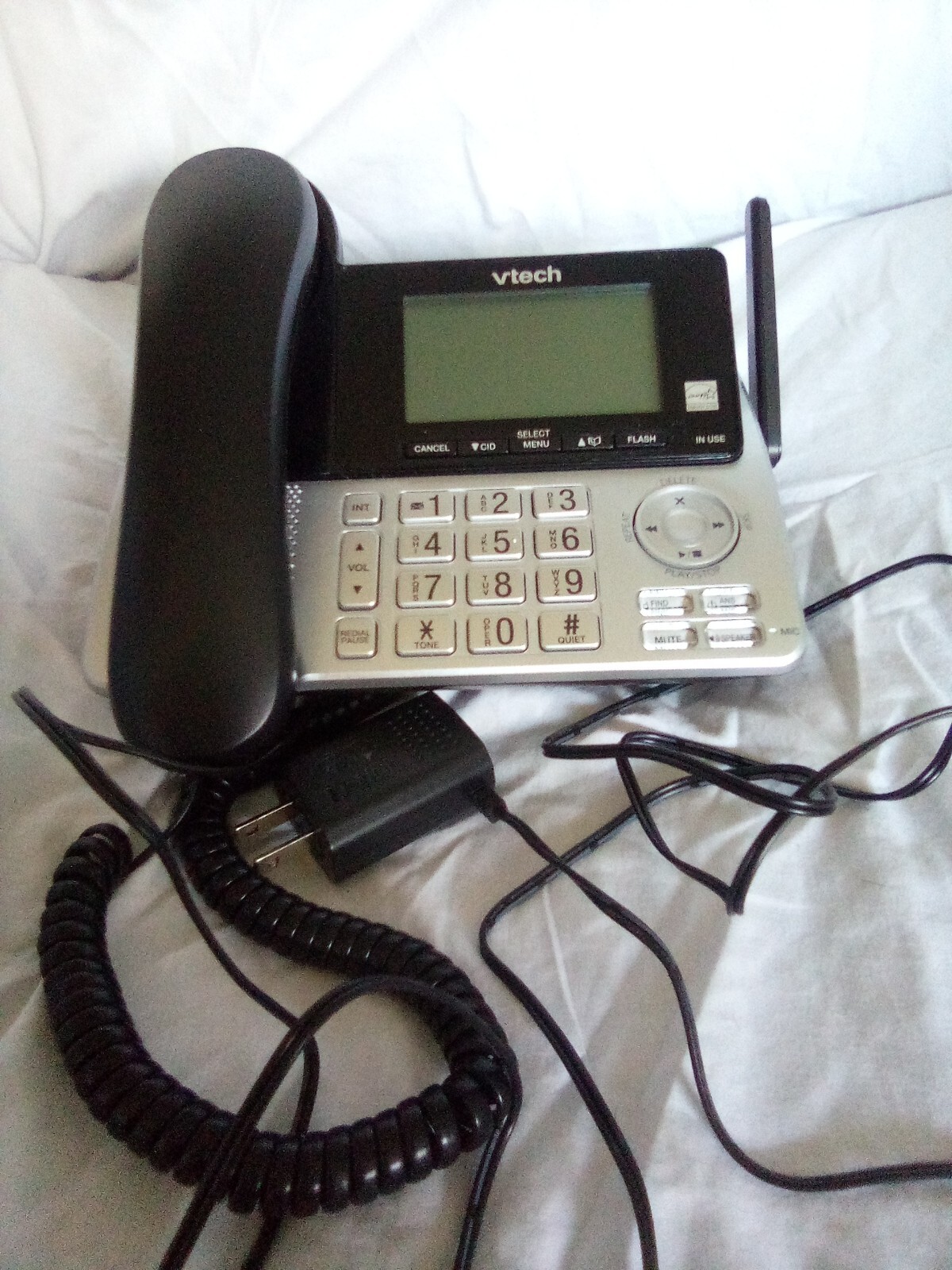 VTech CS5249 Corded/Cordless Answering System with Extended Range ...