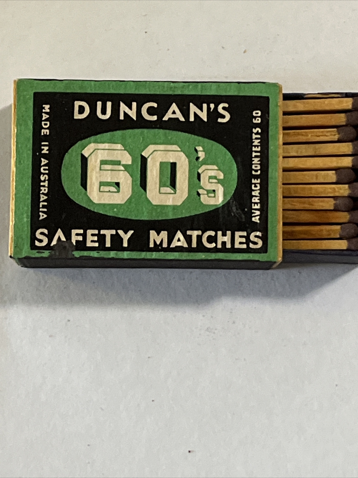 Vintage Duncan's 60's Safety Matches with Quote - matches included | eBay