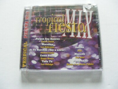Tropical Fiesta Mix Various Artists Sealed CD 8 Tracks. WEA Latin. 2001 ...