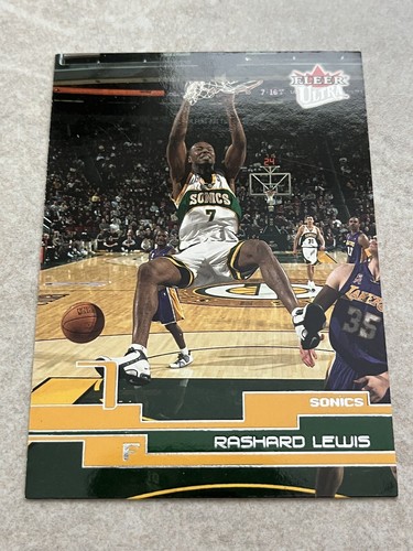 2002-03 Fleer Ultra Rashard Lewis #77 NBA Seattle Supersonics | eBay
