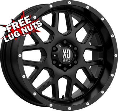 20 inch 20x9 XD XD820 GRENADE SATIN BLACK wheel rim 5x150 +0 | eBay