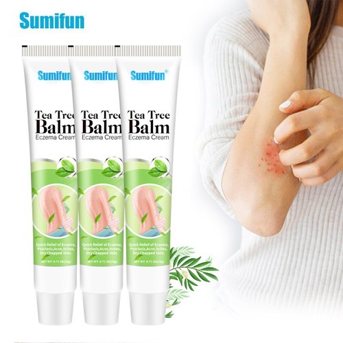 20g Tea Tree Oil Eczema Treatment Cream Skin Anti-Itching Ointment ...