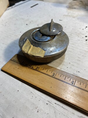 Vintage Wayne Metal Craft Detroit Michigan Locking Gas cap - No Key | eBay