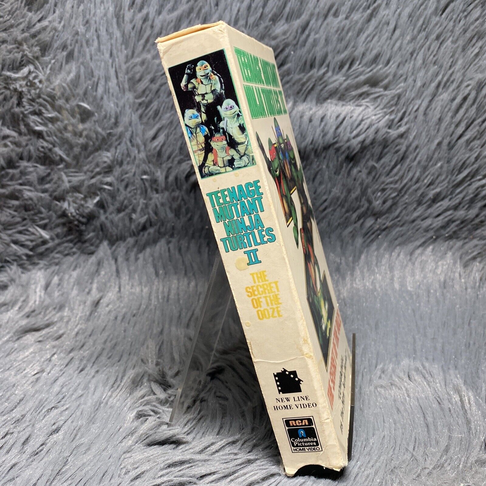 Teenage Mutant Ninja Turtles 2: Secret of the Ooze VHS 1991 Michael ...