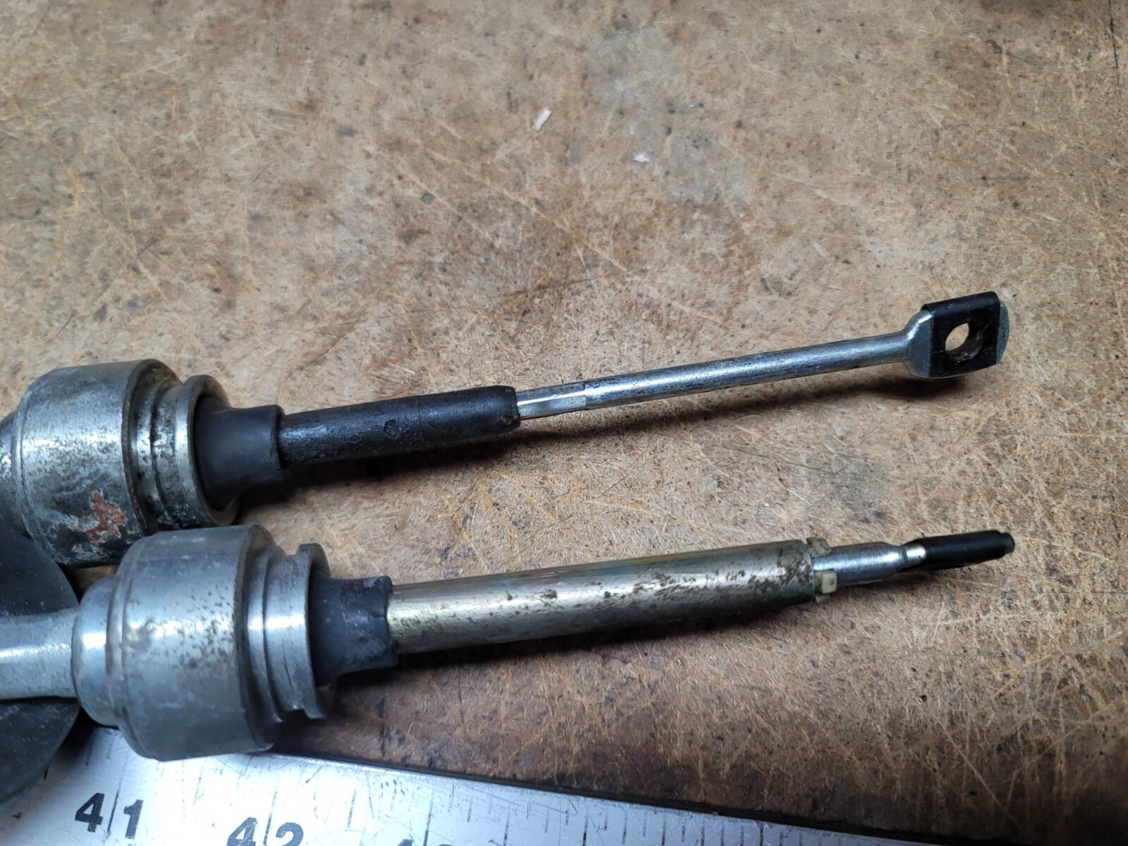 1986 Pontiac Fiero GT Shift and Select Cable 5 speed 86 OEM | eBay