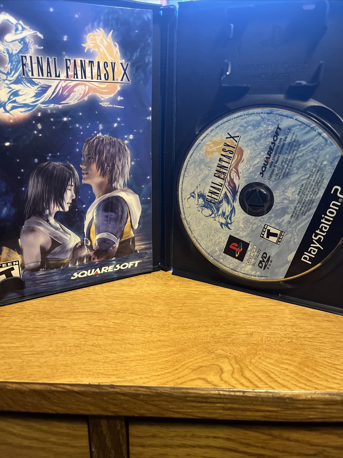 Final Fantasy X 10 SONY PLAYSTATION 2 PS2 CIB w/ Reg. Card - Tested ...