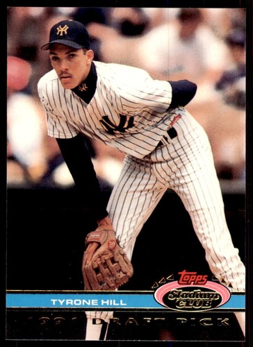 1991 Stadium Club Stadium Set Tyrone Hill Baseball Cards #84 | eBay